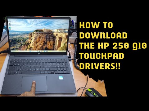 hp 250 g10 touchpad not working #hp #drivers