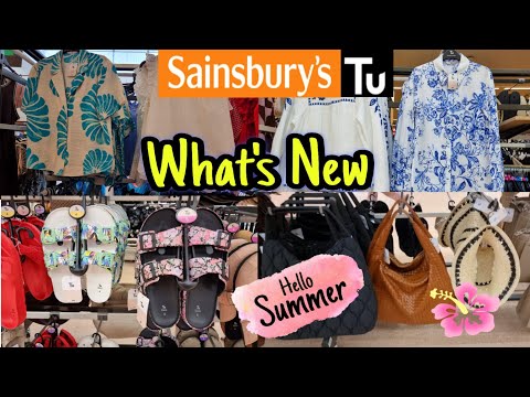 SAINSBURY’S  TU  NEW SUMMER  Collection June 2025  - CLOTHING, SHOES & BAGS