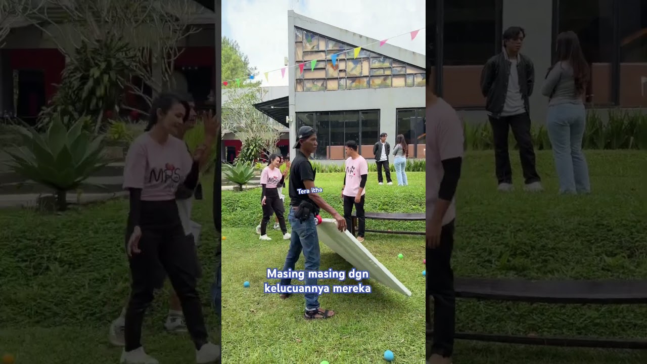 Sereceh apa mereka??? Iya liat bola2 kecil ttp ditendangin dong, dan ttp jalan mundur juga