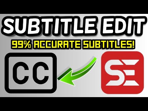 Subtitle Edit Tutorial | How to Use Subtitle Edit