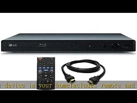 LG BPM25 Blu-ray Disc Player with Wired Streaming Services, 6FT HDMI Cable Included (Renewed)