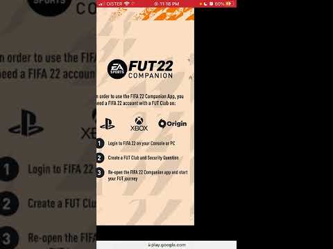 Is Fifa22 companion app on Android?