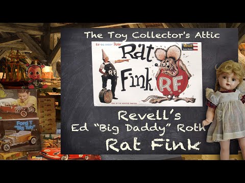 Rat Fink models by Revell from the 1960's