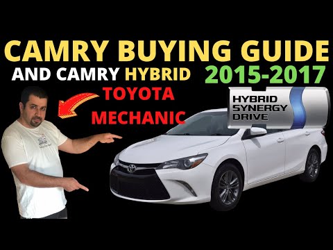 2015-2017 Toyota Camry Buying guide