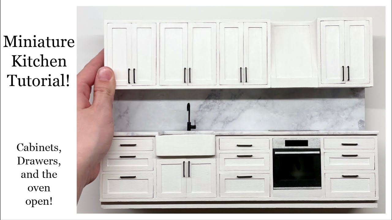 Miniature Kitchen Tutorial