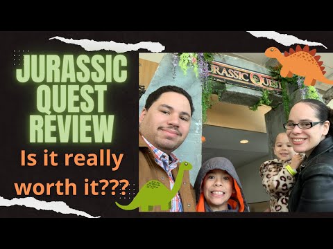 JURASSIC QUEST EXPERIENCE and REVIEW // IS IT WORTH IT???