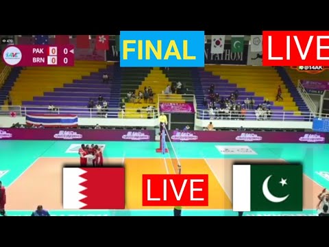 Pakistan Vs Bahrain LIVE Volleyball Final | PAK Vs BRN Live Volleyball Final Scores & Commentary