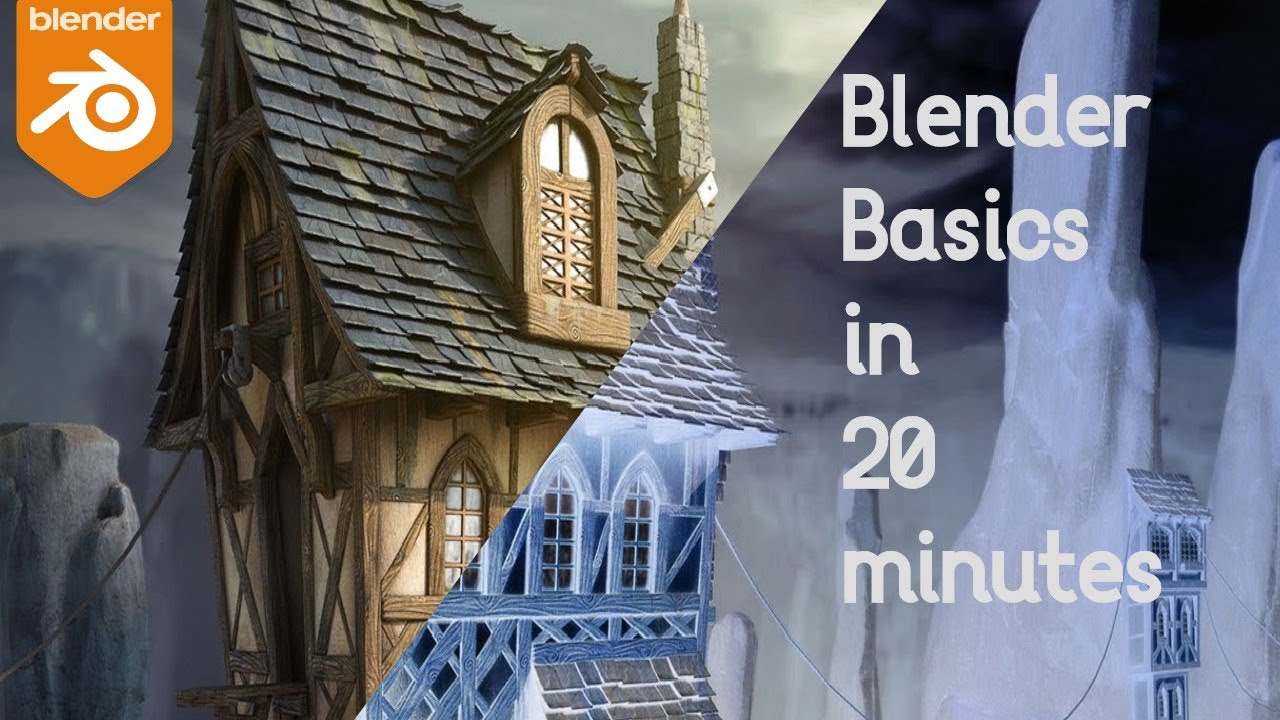 Learn Blender Basics in JUST 20 minutes | For Beginners.