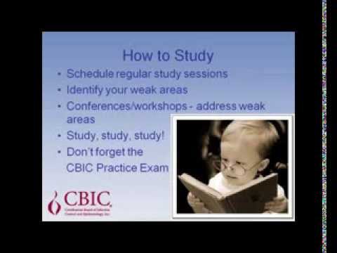 How to Prepare for the CIC Exam