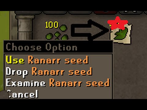 OldSchool Runescape Herb Farming Guide! Plus loot from 100 Ranarr Seeds!