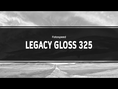 LEGACY GLOSS 325 - Signature Paper // Fotospeed Products