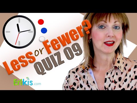 Learn the exceptions as well as the the rules for using 'less' and 'fewer'.