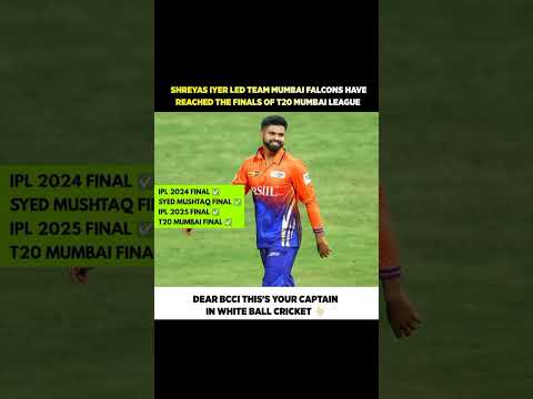 Anyone suggest a new name of Shreyas Iyer, just showing his captaincy 🥶 #shreyasiyer #viralshorts