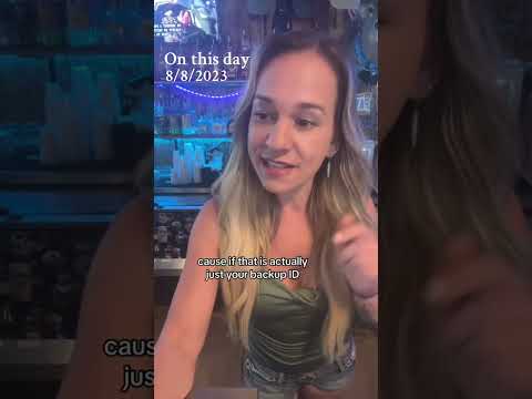 Fake ID stories from a bartender #bartenderstories #fakeID