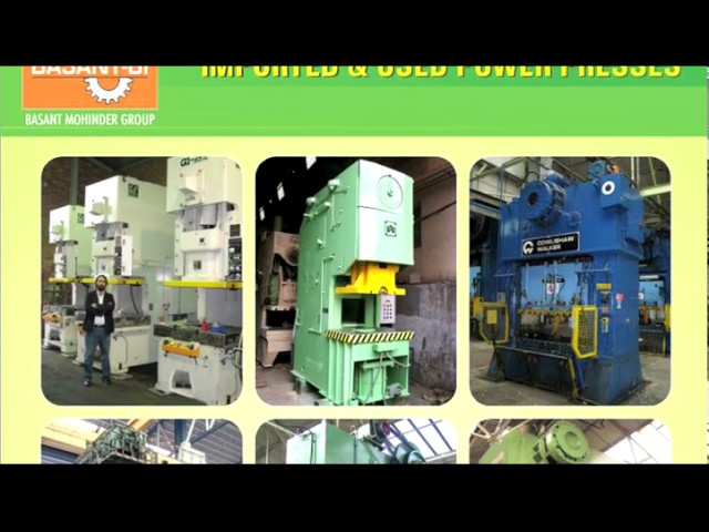 Basant Power Presses - Basant Power Press Machine H Frames Pillar Type ...