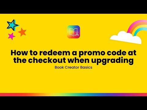 How to redeem a promo code at the checkout when upgrading