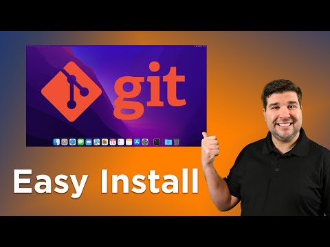 How to install git on Mac OS