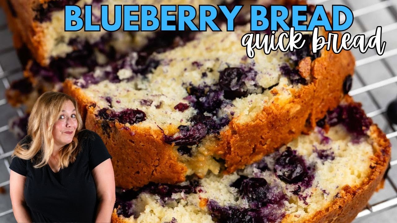 Blueberry Bread (Quick Bread Recipe)