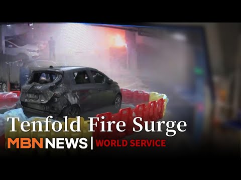 Electric Car Fires Surge 10-Fold in South Korea as Safety Concerns Mount