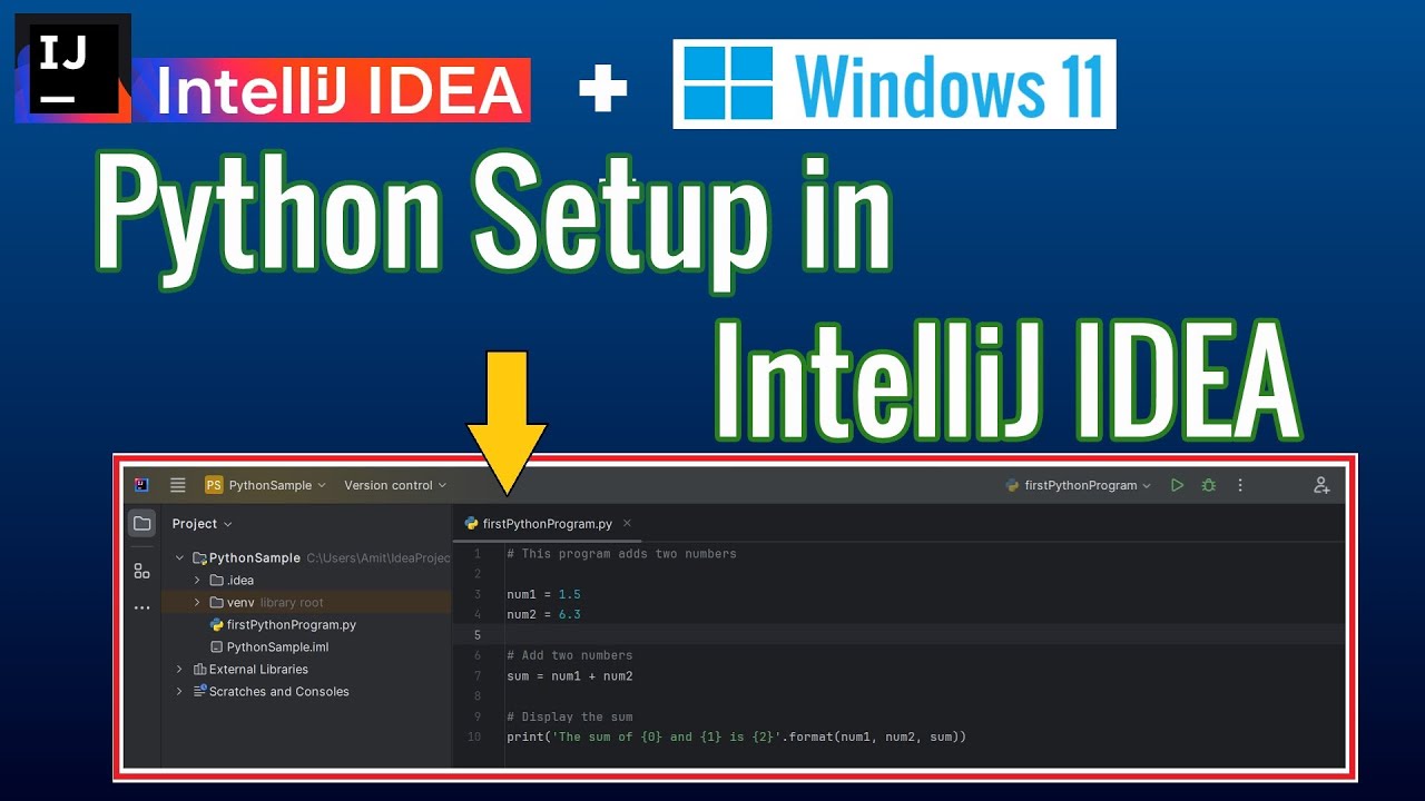 Python Setup in Intellij IDEA || Create and run Python program in Intellij idea