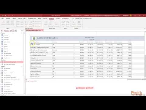 Learn Hands On Microsoft Access 2019 Building Quick Reports | packtpub com - Mind Luster