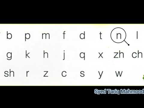 CHINESE HSK 1 [ Learn Chinese Language | | lesson-1 for beginners course INITIALS, | hindi-accent
