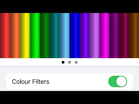Iphone colour filter cool feature. Iphone tips and tricks. #apple #iphone #ios15 #ios15features