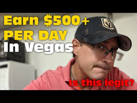 Living in Las Vegas - How to Earn $1000 a Week in Vegas (or even $1000 PER DAY)... Hustle and Grind