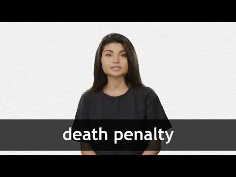 DEATH PENALTY definition and meaning | Collins English Dictionary