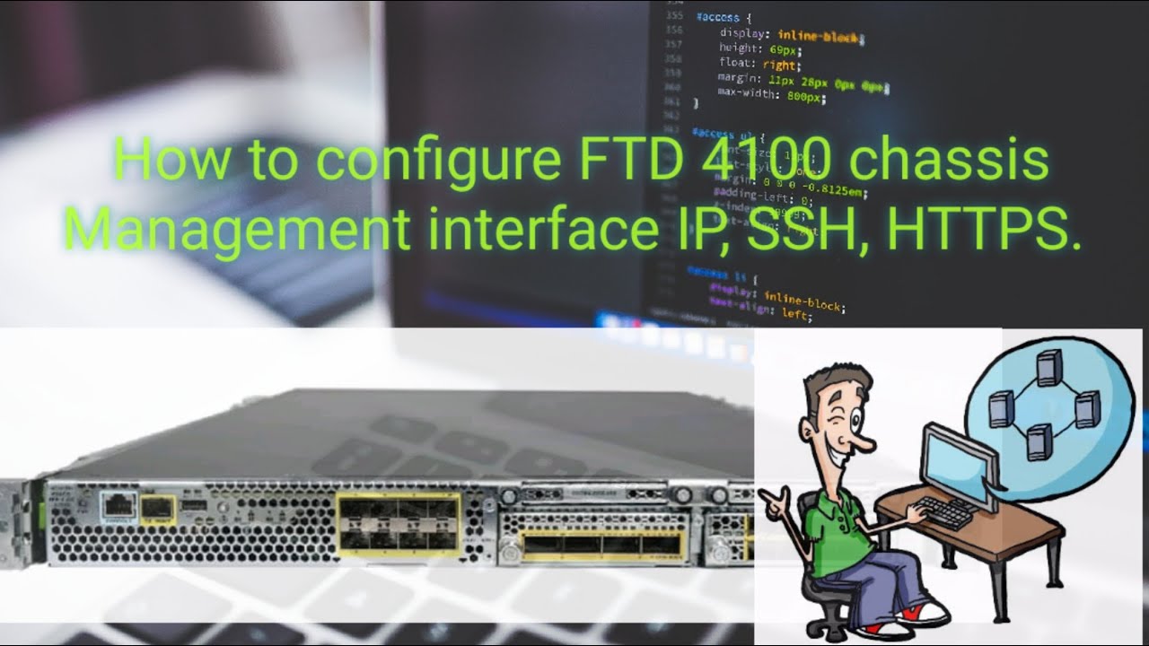 How to configure Cisco FTD 4100 Management IP, Ssh, Https from FXOS CLI access