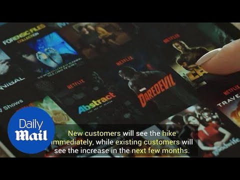 Netflix announces price hike from $10.99 to $12.99
