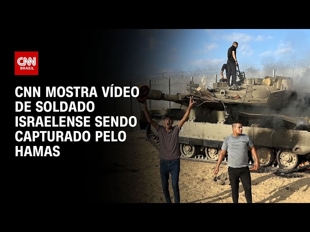 Soldado israelense é tirado de tanque e capturado por militantes do ...