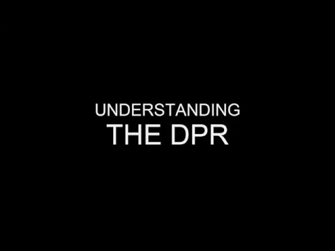 Understanding the DPR