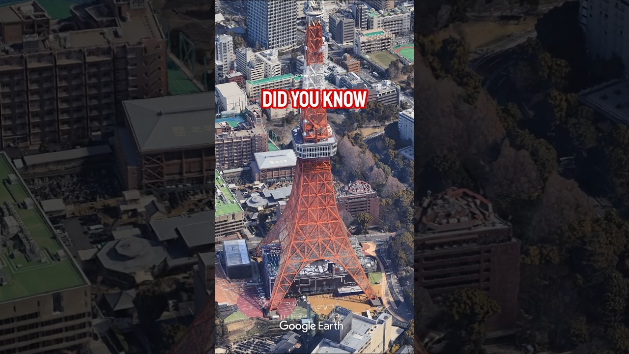 The reason behind Tokyo Tower's iconic color scheme. #tokyotower #Tokyo #japan #Travel