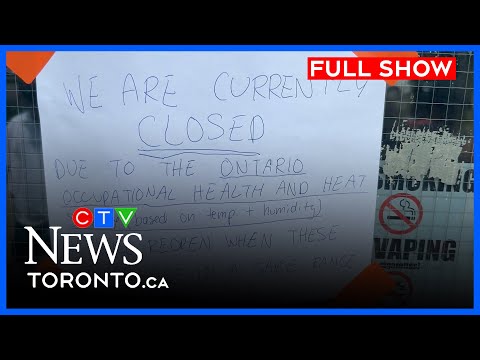 City closes some pools amid scorching heat | CTV News Toronto at Noon for June 23, 2025