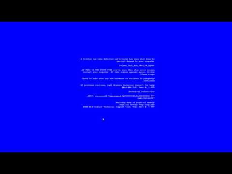 Fake Blue Screen/WeatherWizard Trojan