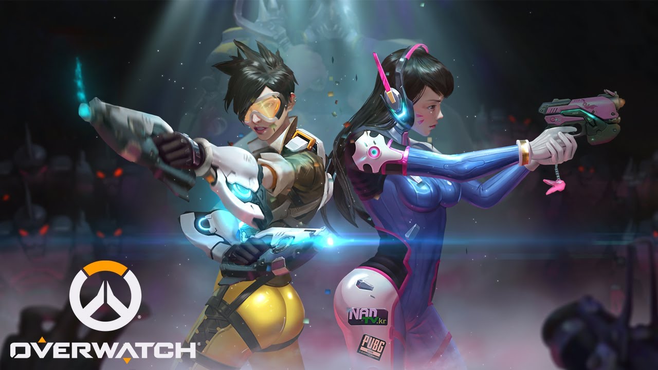TRACER & D.VA | Animated Wallpaper - Overwatch