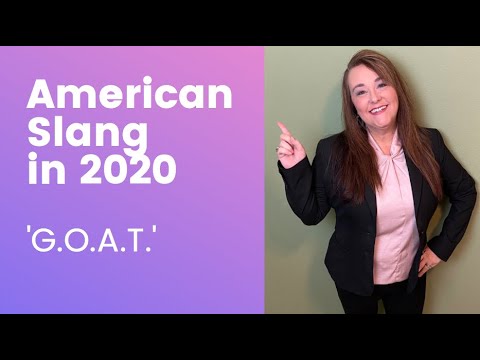 American Slang "GOAT'