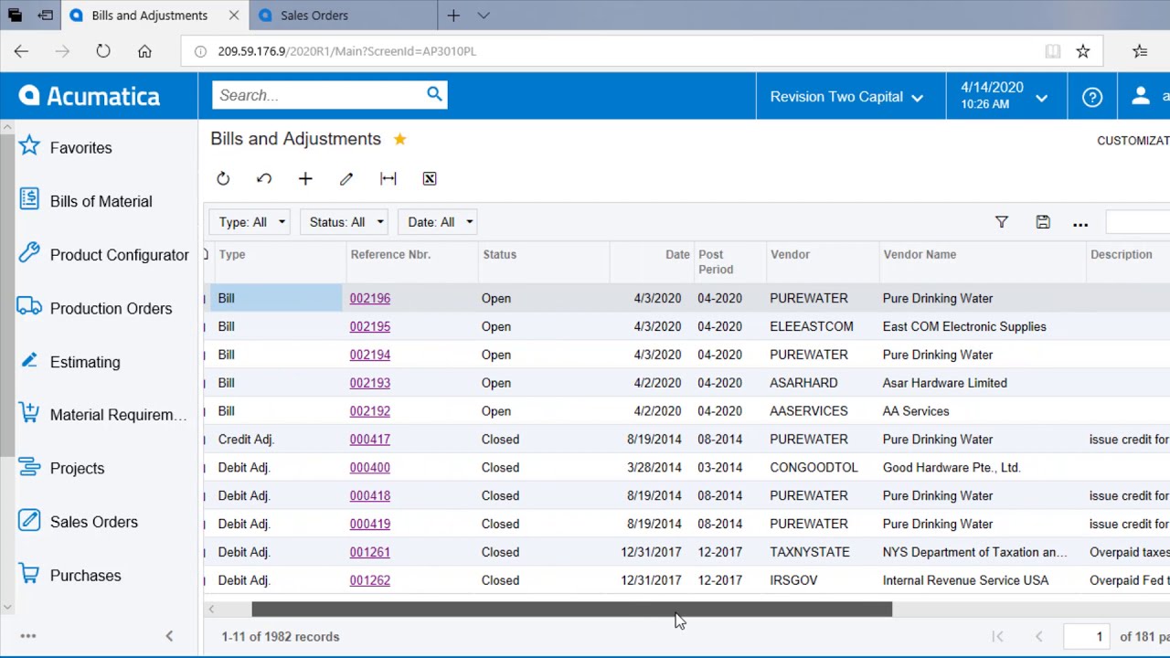Acumatica User Interface (UI) - Most Underutilized Features Part 1