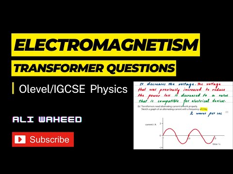 Transformer Questions | O Level / IGCSE / GCSE Physics