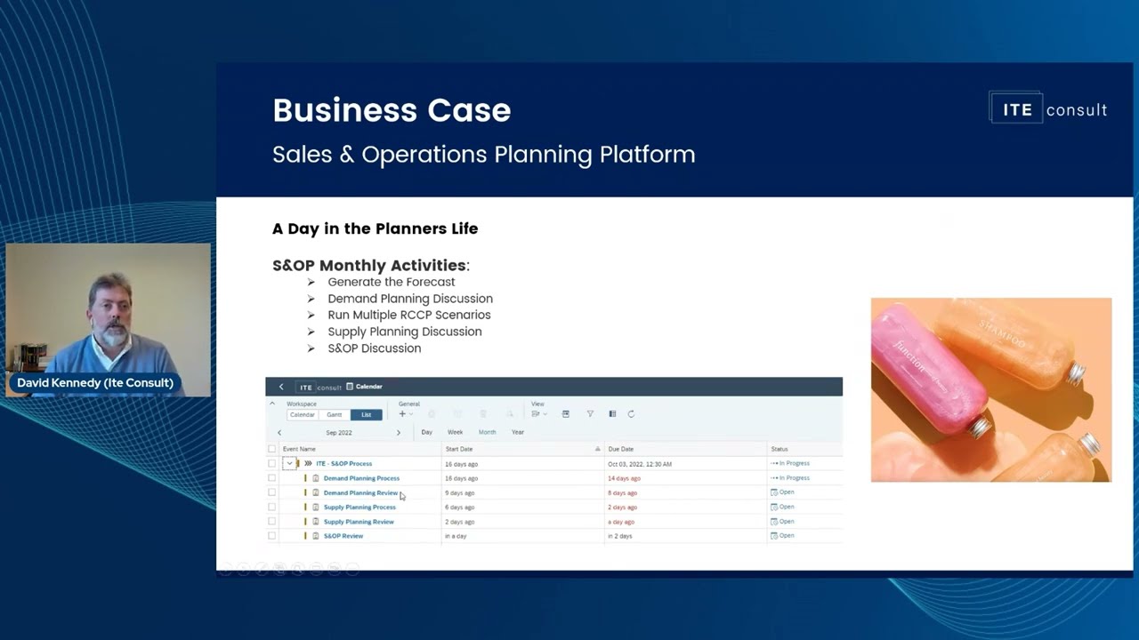 Integrating Demand Planning and Production Optimization in a Cloud Service