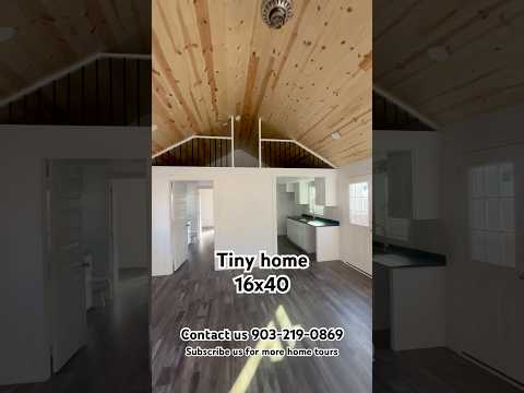 Stunning 16x40 tiny home 1 bedroom 1 bath #tinyhomeliving #dreamhome #saddlebrookelife #hometour