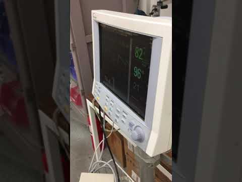 Datascope Passport 2 ECG Monitor tutorial for TV:Movie