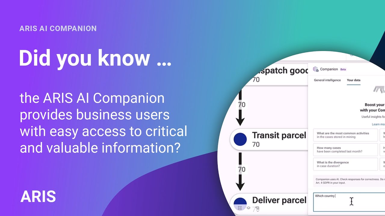 Unlocking Data Insights with the ARIS AI Companion | Effortless Analytics for Business Users!