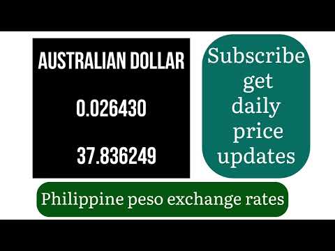 Philippine Peso Money Exchange Rates Today 14 August 2024