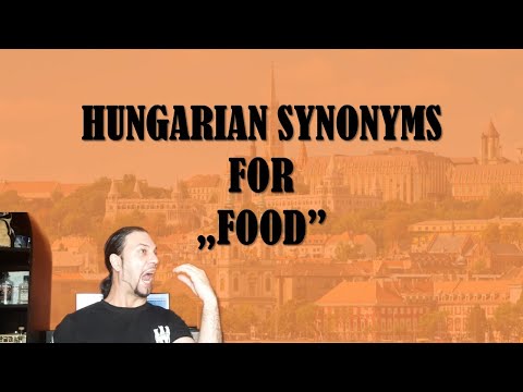 Hungarian Synonyms For „FOOD” [Hungarian Lesson]