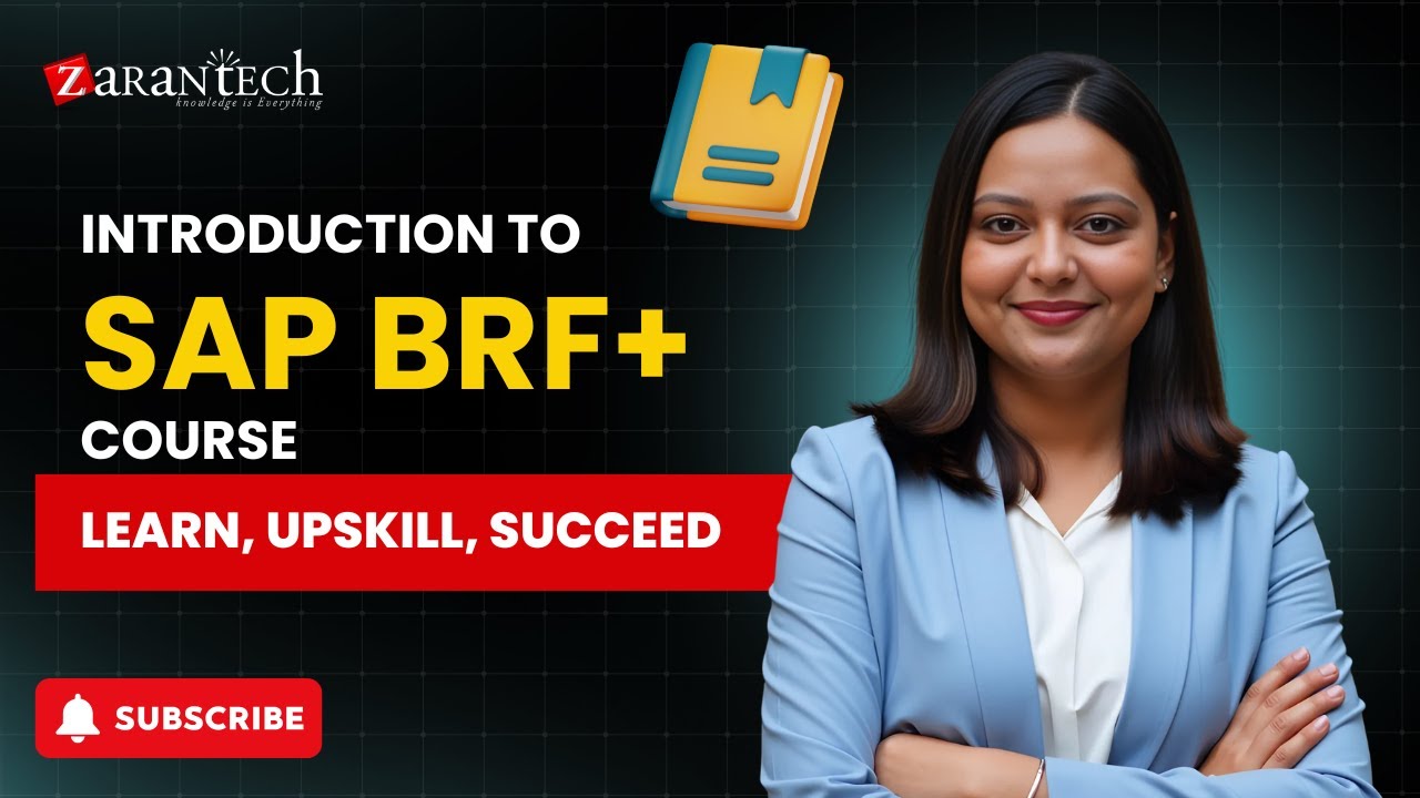Introduction to SAP BRF+ Course | ZaranTech