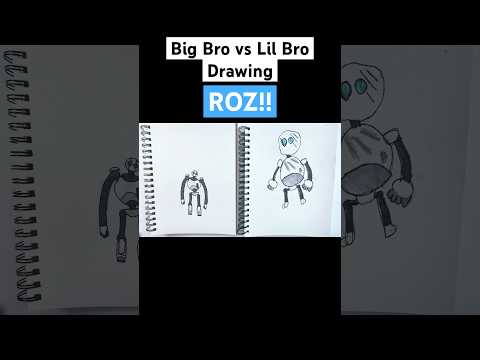 Drawing ROZ from the WILD ROBOT! 😳✍️ #thewildrobot #drawing #roz #thewildrobotmovie