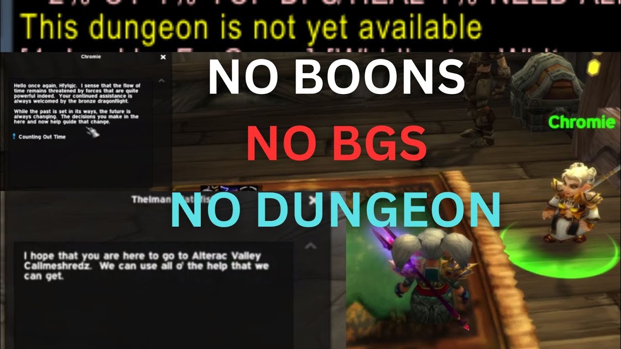 Classic WoW ERA (AV Queue Battlemaster unable to queue) - Page 2 - WoW Classic Bug Report ...