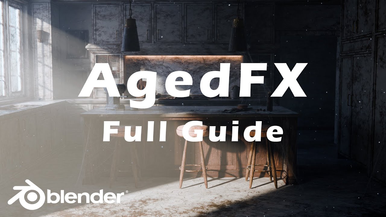 AgedFX Blender Addon Tutorial - Full Guide